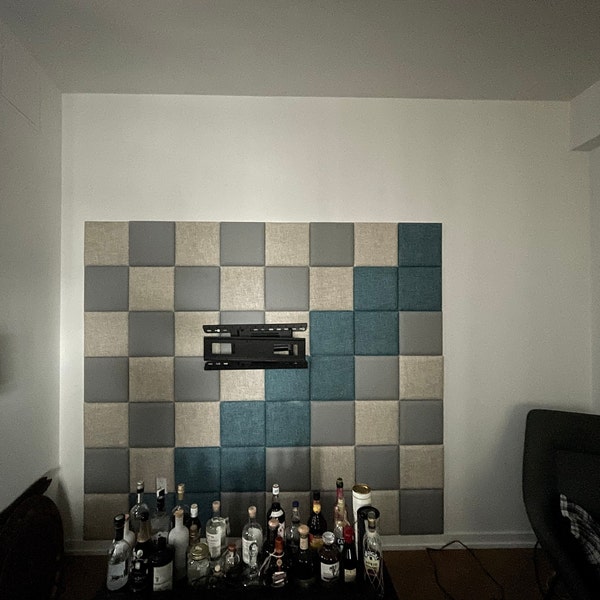 REMOVABLE Wall SOUNDPROOFING Peel and Stick Panels Easy DIY ...