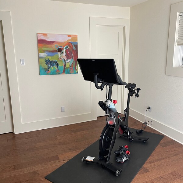 Black Lab Painting Black Lab Wall Decor Labrador Retriever Canvas ...