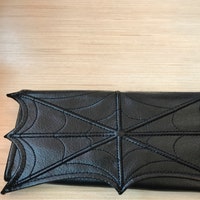 Spider Web Wallet Clutch, Necessary Clutch Wallet, Goth Accordion ...
