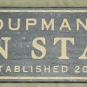 Custom Railway Station Wood Sign Hand Made Wooden Antique Train Decor ...