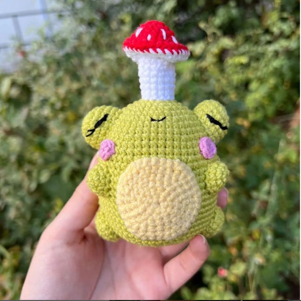 Combo 3in1 Kawaii Mushroom Frog Crochet Pattern Flower Amigurumi Fly ...