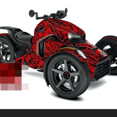 Can Am Spyder RT LTD Graphic Wrap Decal Kit Perennial 2010-2019 - Etsy