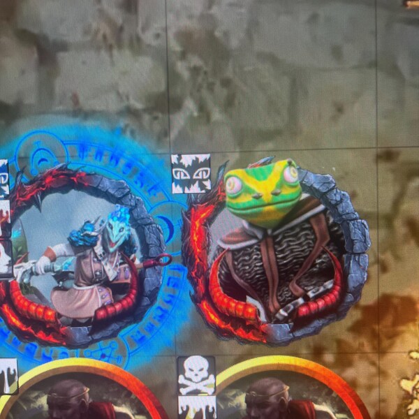 D&D Fiend Token Border for Dungeons and Dragons Tabletop RPG Roll20 VTT Foundry and Dnd Demon ...