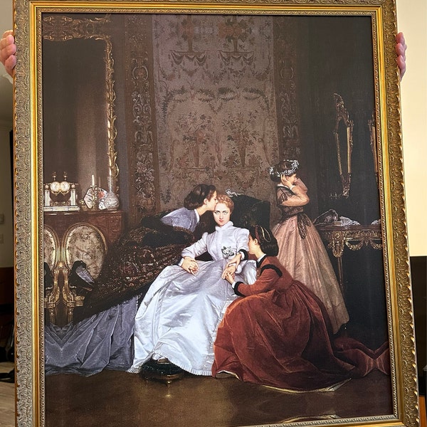 Auguste Toulmouche : La Fiancée Hésitante, the Reluctant Bride (1866 ...