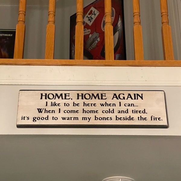 Home, Home Again, I Like to Be Here When I Can Extended Quote Shabby ...