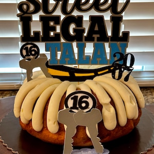 Driver License Birthday Cake Topper,cake Topper,new Driver Birthday ...