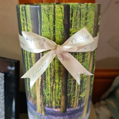 Personalised 15mm Ribbon Personalised Satin Ribbon Gift Wrapping Custom ...