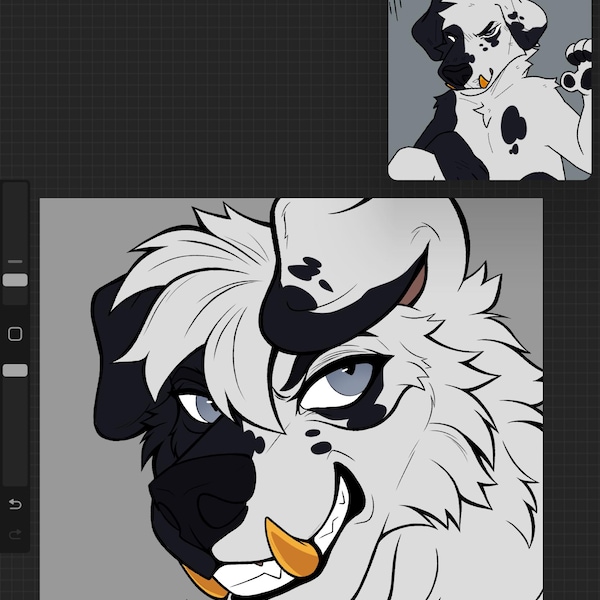 Feral Wolf Adopt Base - Etsy