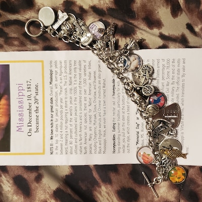 Pearl LDS Temple Bracelet, Name Card Bracelet, Crystal LDS Temple ...