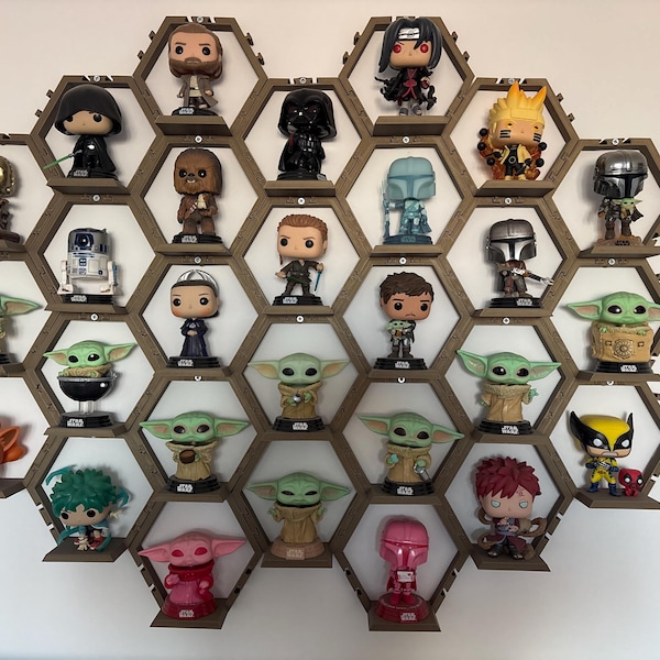 Funko Pop Locking Wall Shelf W/ Display Funko Pop / Stage Funko Pop ...