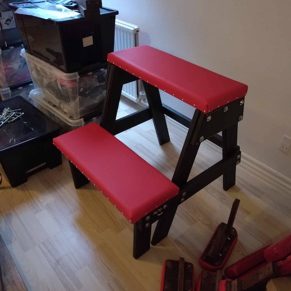 BDSM Inspired Wooden Bed With Restraining Options Unique Adult Play ...