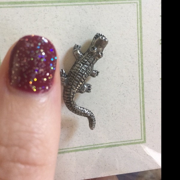 Crocodile Lapel Pin - CC320- Alligator, Reptile, Wildlife, and Swamp ...
