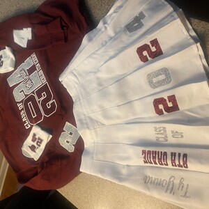 Custom Football Team Jeans - Etsy