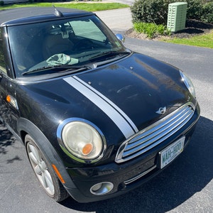 Mini Cooper 5 Vinyl Rally Stripes Racing Stripe Kit Multiple Colors ...