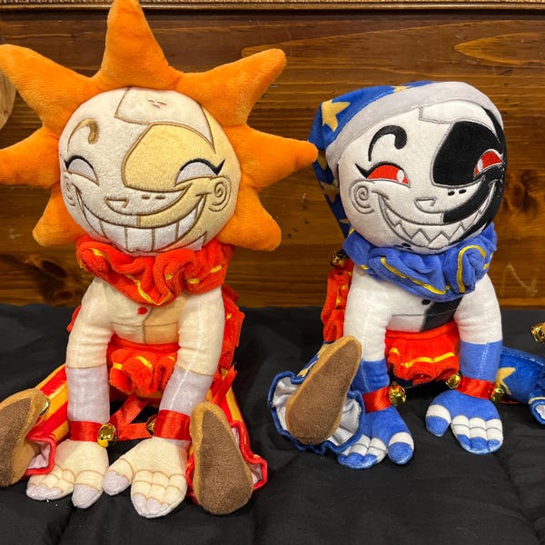 Sun and Moon Plushies! READY TO SHIP - Etsy