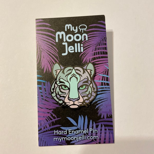 Tiger Night- Hard Enamel Pin - Etsy