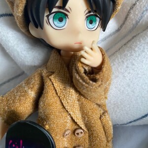 Nendoroid Clothes Suit Woolen Coat Beret Hat Obitsu11 Clothes - Etsy