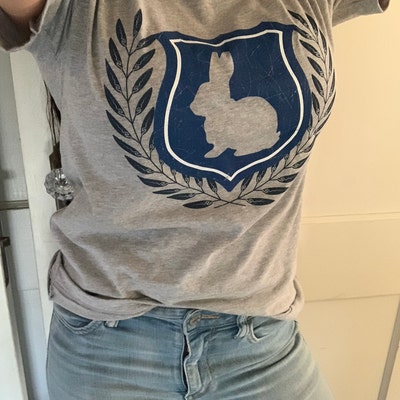 Badge Bunny Police Tshirt, Easter Rabbit Tee for Women, Police Wife ...