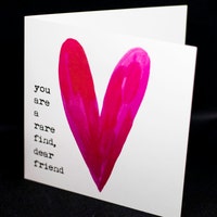 You Are a Rare Find, Dear Friend Card. BFF Valentines Day, Galentine's ...