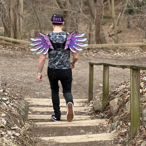 Holographic Shell Armor | Poseidon Armor | Mermaid Cosplay | Pauldron ...