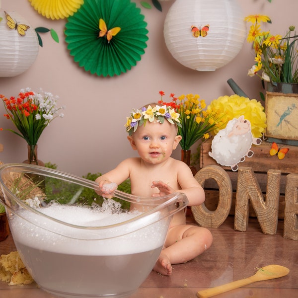 Spring Daffodil Headband, Floral Headband, Yellow Floral Headband ...