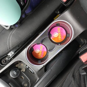 White Pearl Car Coasters set of 2 - Etsy