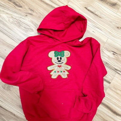 Minnie Mouse Gingerbread Cookie Applique Digital Embroidery Machine ...