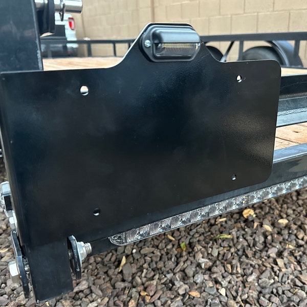 Side Holder License Plate Mount License Plate Trailer Mount License ...