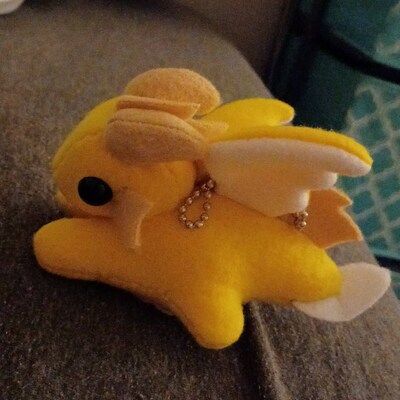 Customizable Plush Dragon Keychain - Etsy