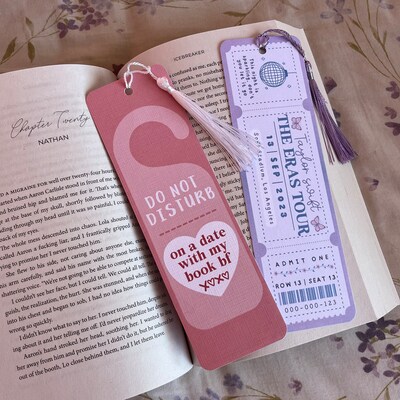 Do Not Disturb Bookmark Series in My Romance Era Book Lover Busy ...