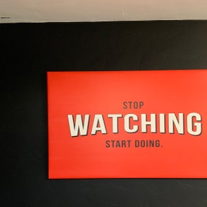 Execution Verb Motivational Canvas or POSTER Print Quote Verb | Etsy