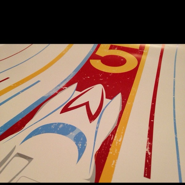 Mach 5 Graphic Poster - Etsy