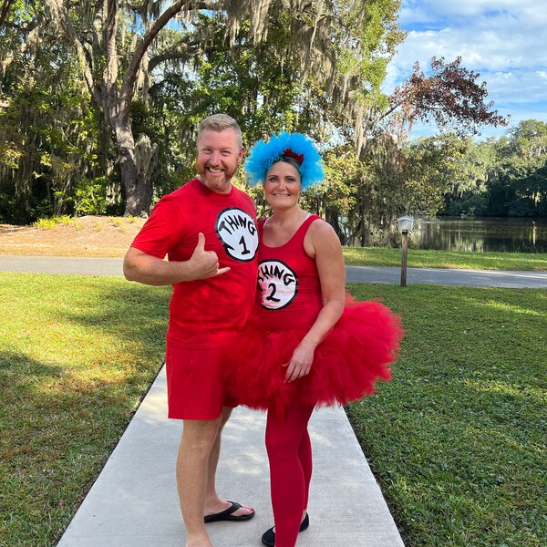 Thing 1 Thing 2 Tee or Tank - Etsy
