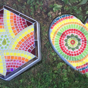 Note Cards Set Come Spring Mosaic Art Greeting Cards 7 Pack | Etsy