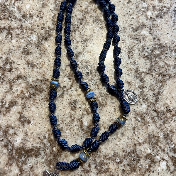 PREPARE Knotted Rosary Rope Rosary twine Rosary Cord Rosary First ...
