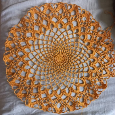 Lace Crochet Doily Pattern 110 Round Doily Table Center Home Decor PDF ...