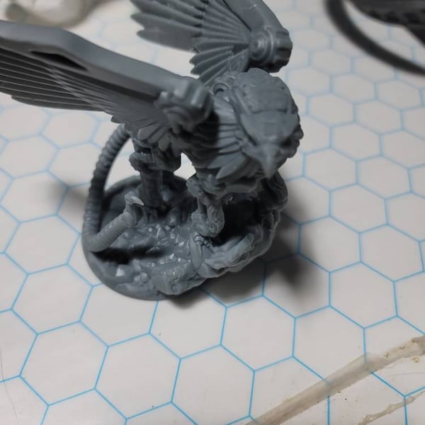 Clockwork Griffin - Griffon Gryphon Wargaming Miniatures Monster Rocket ...