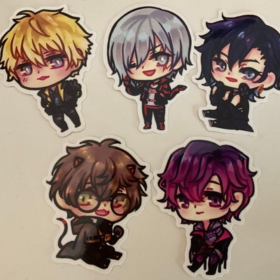 Suzume Cats Couple Epoxy Charms Transparent Sticker Daijin Sadaijin - Etsy