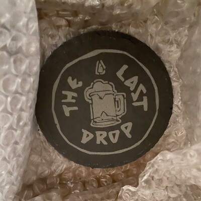 Arcane the Last Drop Bar Slate Coaster - Etsy