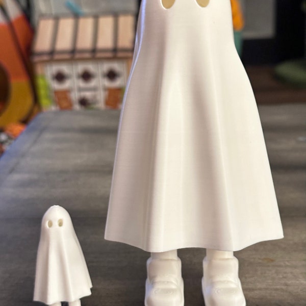 Cute Halloween Ghost With Feet 3D Printed Ghost Decoration as Seen on ...
