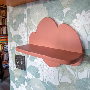 Decorative Shelf, Abstract Shape Colorful Wavy Shelves, Wall Decor ...