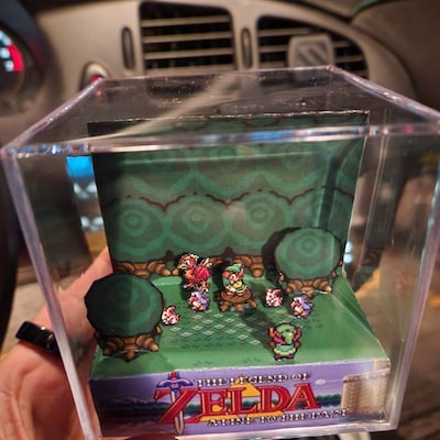 Legend of Zelda DIY Cube Diorama Template - Etsy