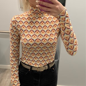 Turtleneck & Mock Neck Top Digital PDF Sewing Pattern // US | Etsy