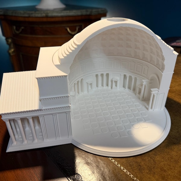 Pantheon Cross Section Model, Ancient Roman Architecture Model ...