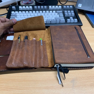 Pen/pencil Leather Insert for Traveler's Notebook - Etsy