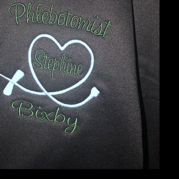 Phlebotomist Gift Ideas, Personalized Jacket, Nurse Jacket With ...