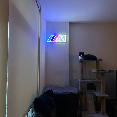 Amg Car Neon Sign / Neon Sign / Logo Neon Sign / Neon Sign Bedroom ...