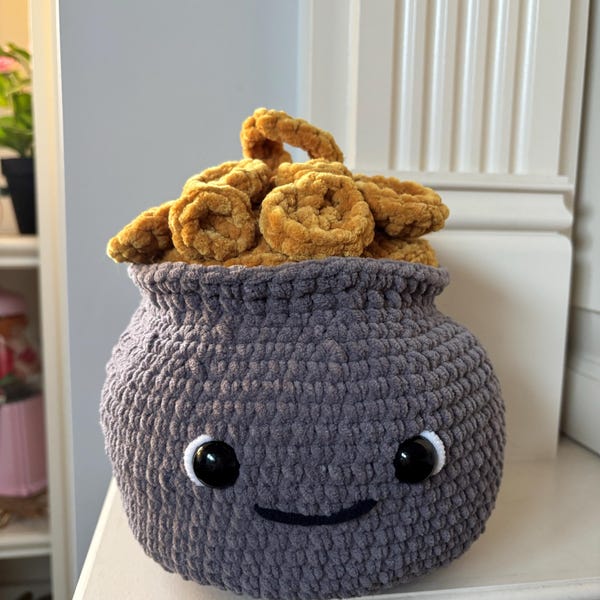 Bundle: Big and Mini Cauldron Crochet Patterns, Big and Mini Fillable ...