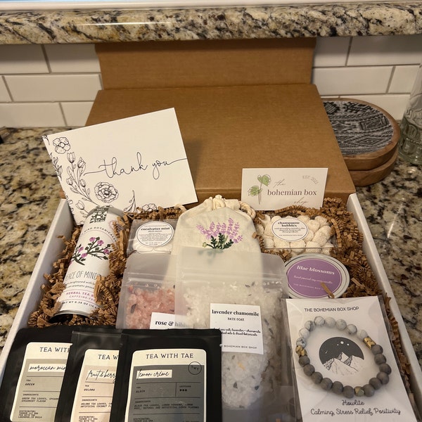 Build Your Own Care Package / Personalized Spa Gifts for Her / Send a ...