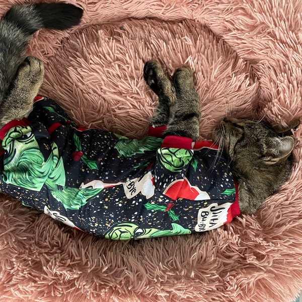 Sphynx Cat Bodysuit Sewing Pattern PDF – Cat Pajamas & Recovery Suit - Etsy